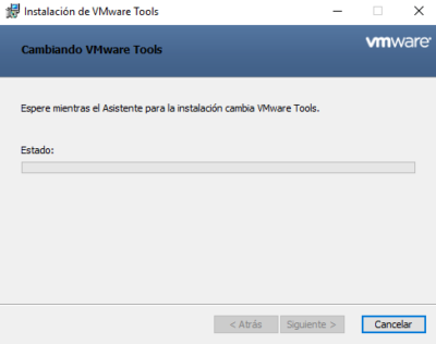 INSTALANDO VMWARE TOOLS DE VMWARE EN WINDOWS