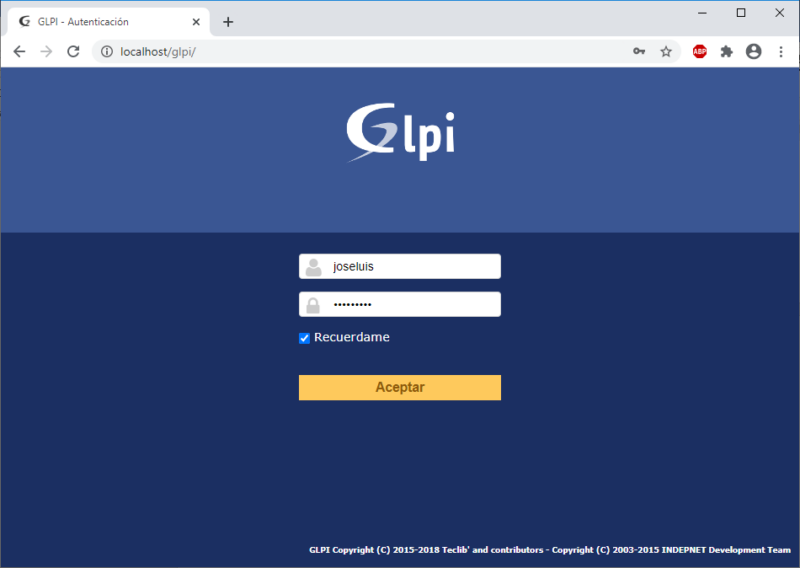 Guía completa de OCS Inventory y GLPI