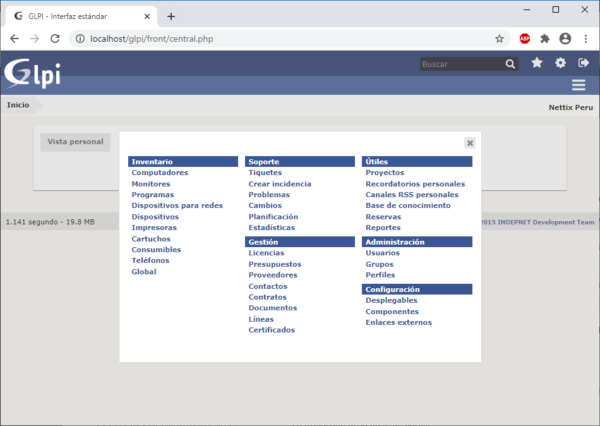Guía completa de OCS Inventory y GLPI