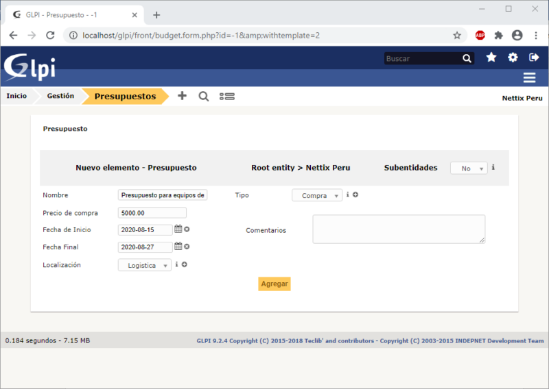 Guía completa de OCS Inventory y GLPI